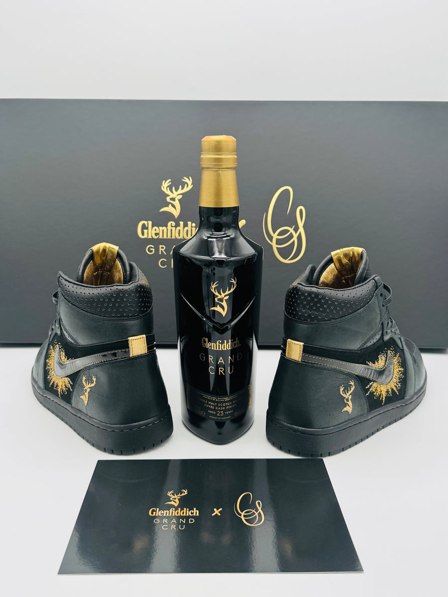 Glenfiddich Grand Cru 23 Year Old x Chase Shiel Shoes Set (700ml bottl ...