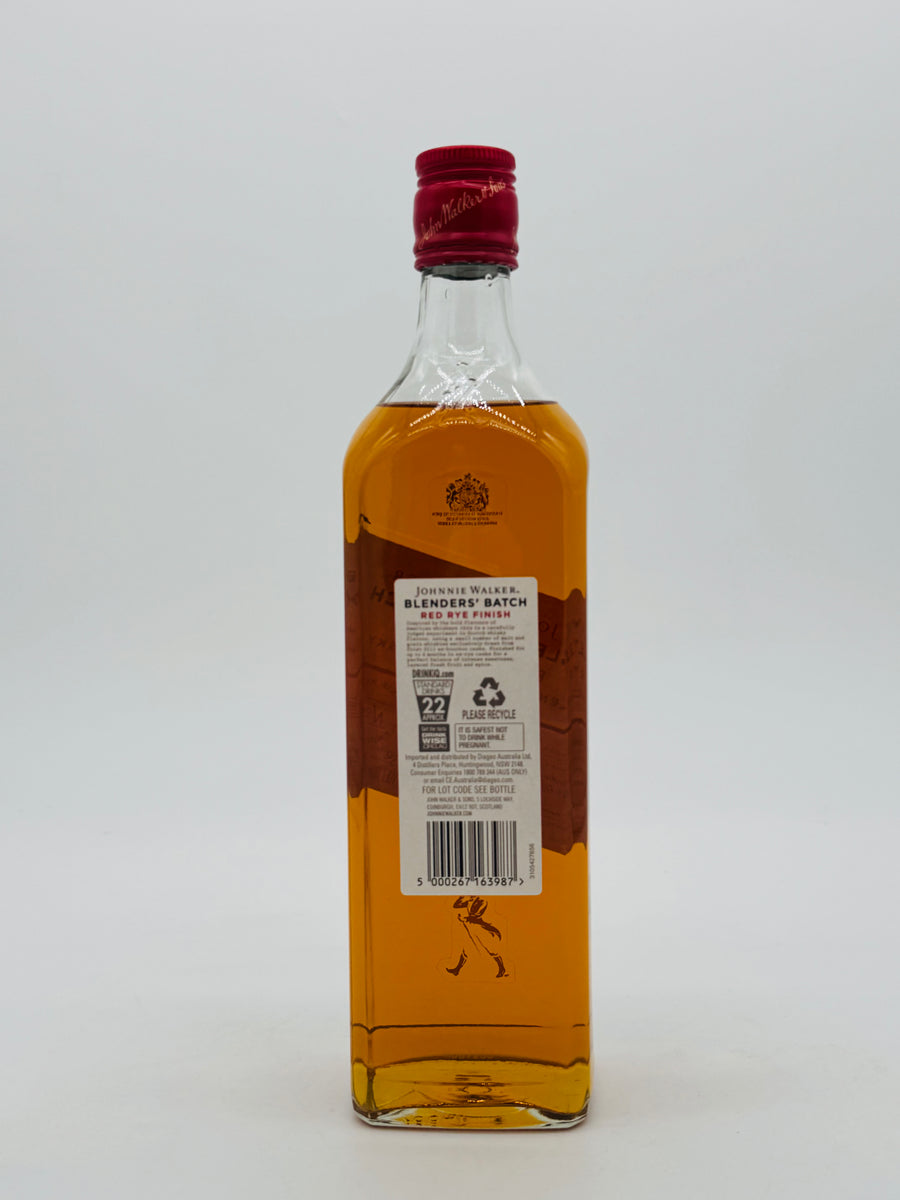 Johnnie Walker Blenders' Batch #1 Red Rye Finish (700ml) – Whisky Trade