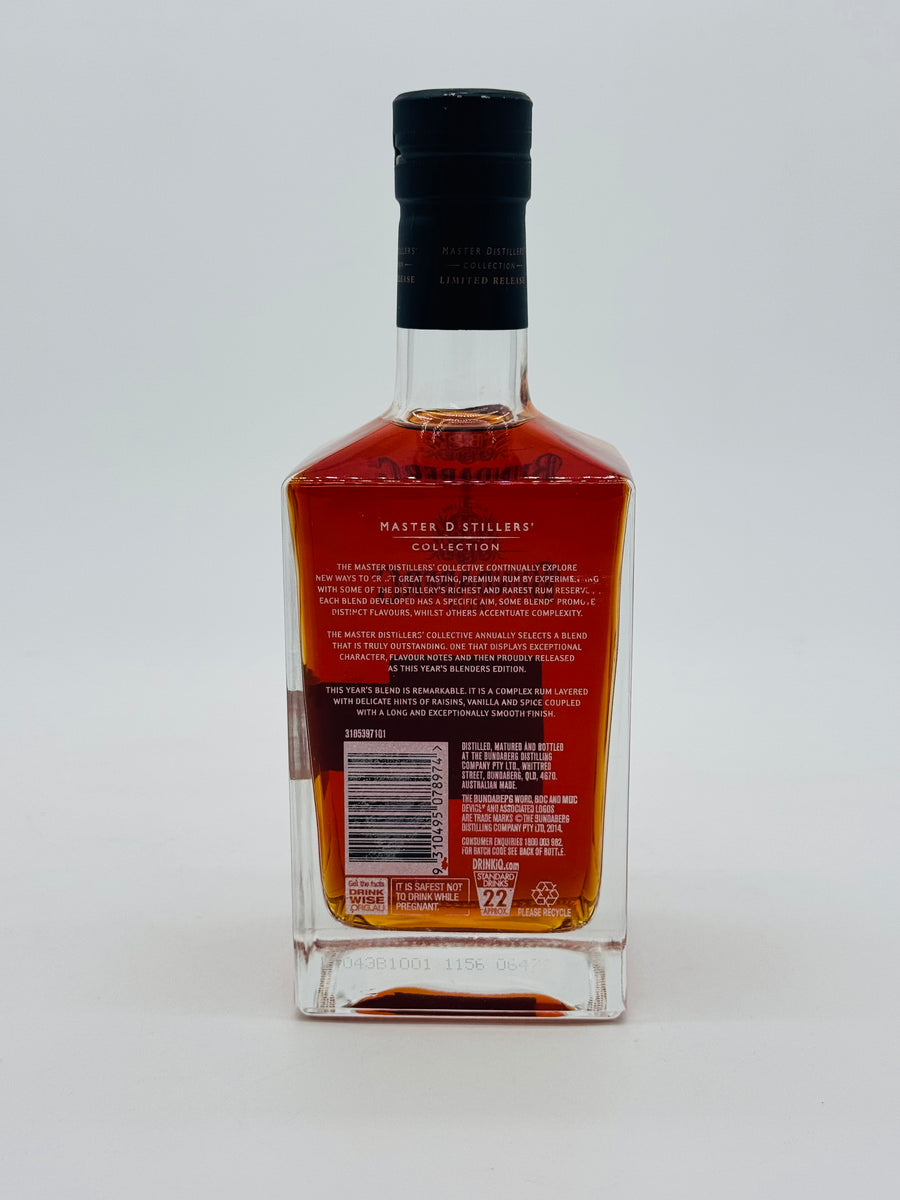 Bundaberg Rum Master Distillers' Blenders Edition 2014 (700ml) – Whisky ...