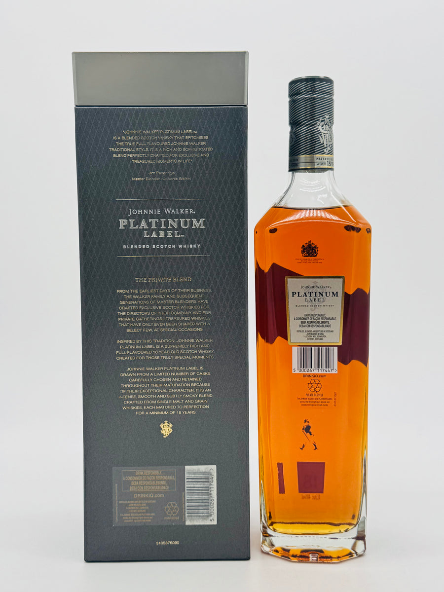 Johnnie Walker Platinum Label 18 Year Old (1000ml) – Whisky Trade
