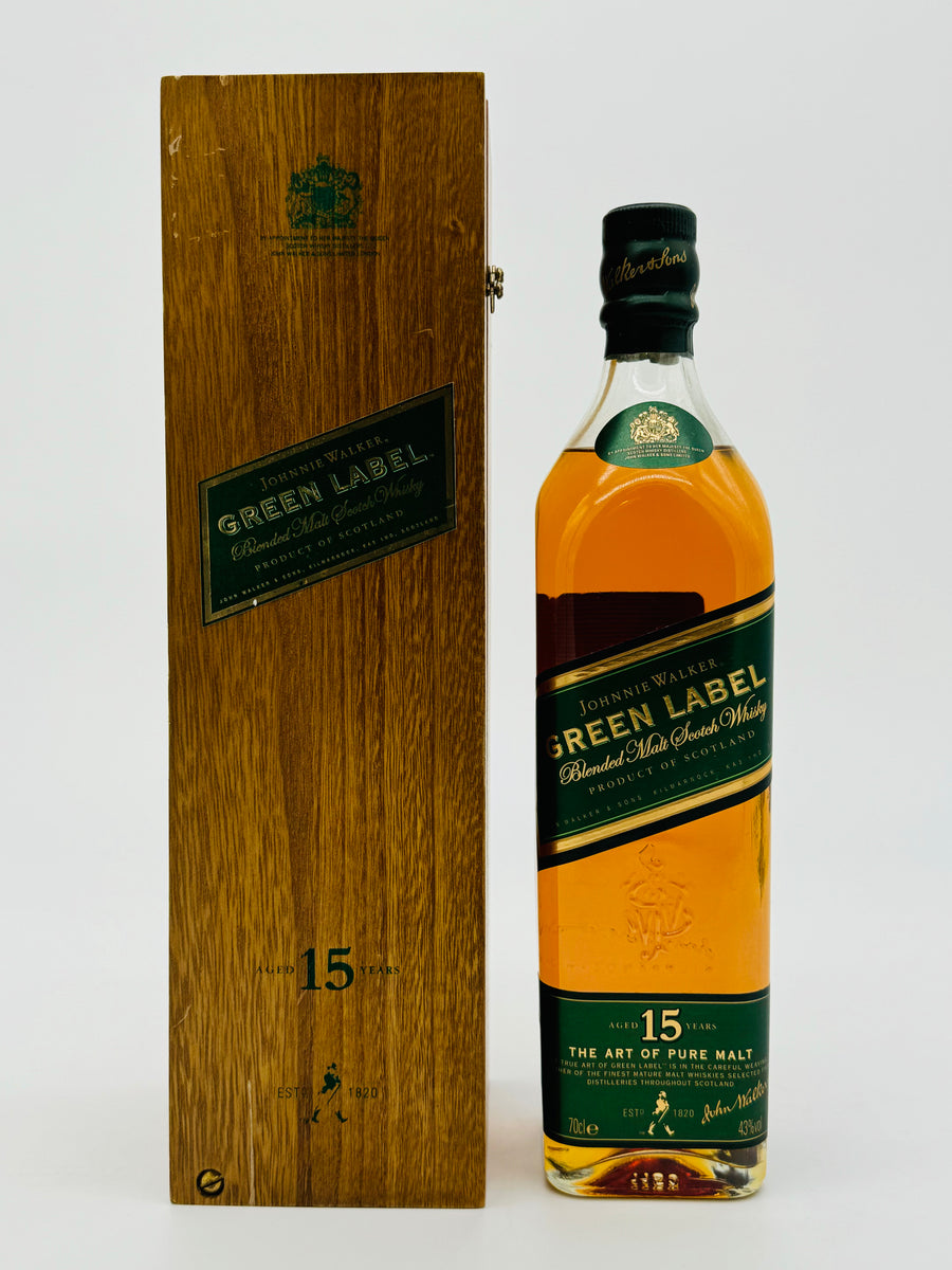Johnnie Walker Green Label 15 Year Old (700ml) – Whisky Trade