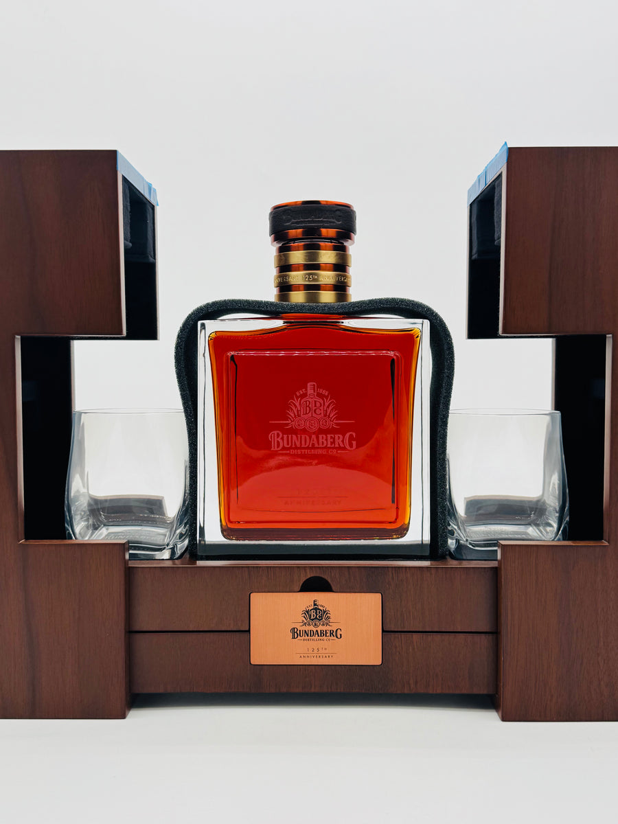 Bundaberg 125th Anniversary Limited Edition Decanter Rum (700ml) UNNUM – Whisky Trade