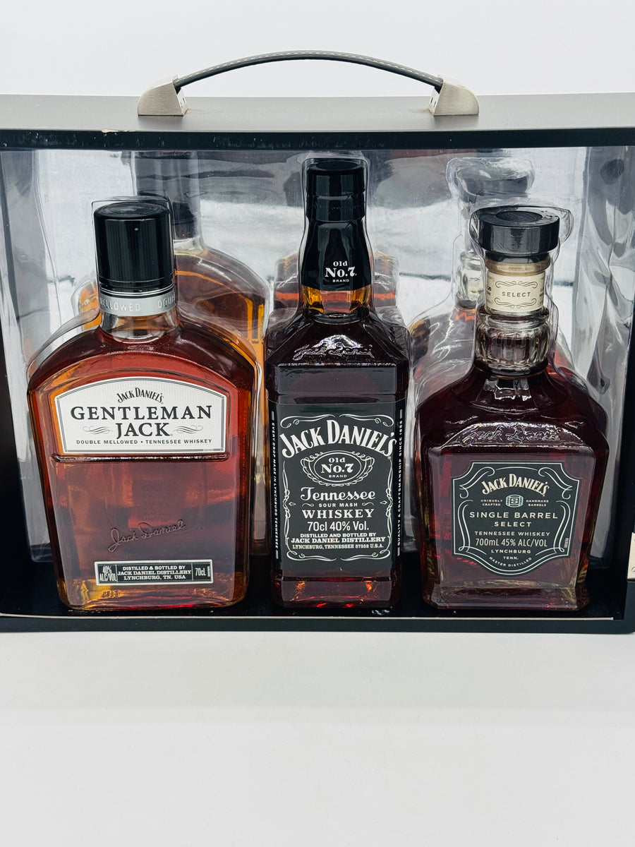 JACK DANIEL'S Special Gift Wood Box (3*700ml) – Whisky Trade