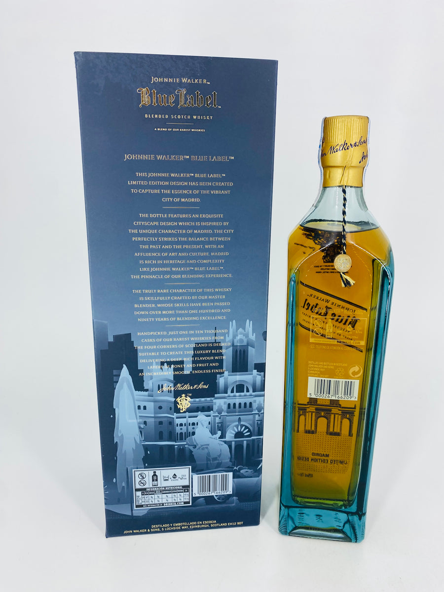 Johnnie Walker Blue Madrid Limited Edition (700ml) – Whisky Trade