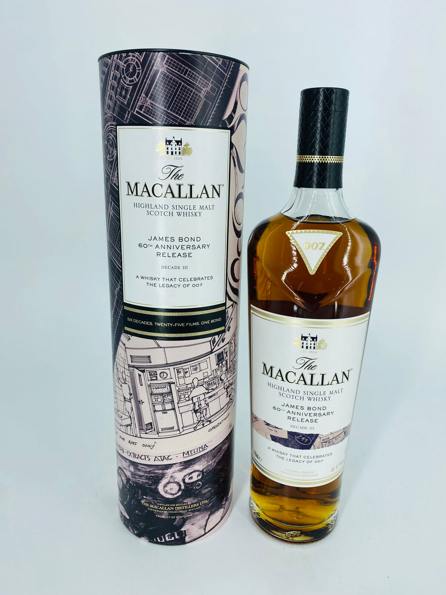 Macallan James Bond 60th Anniversary Release - Decade III (700ml ...