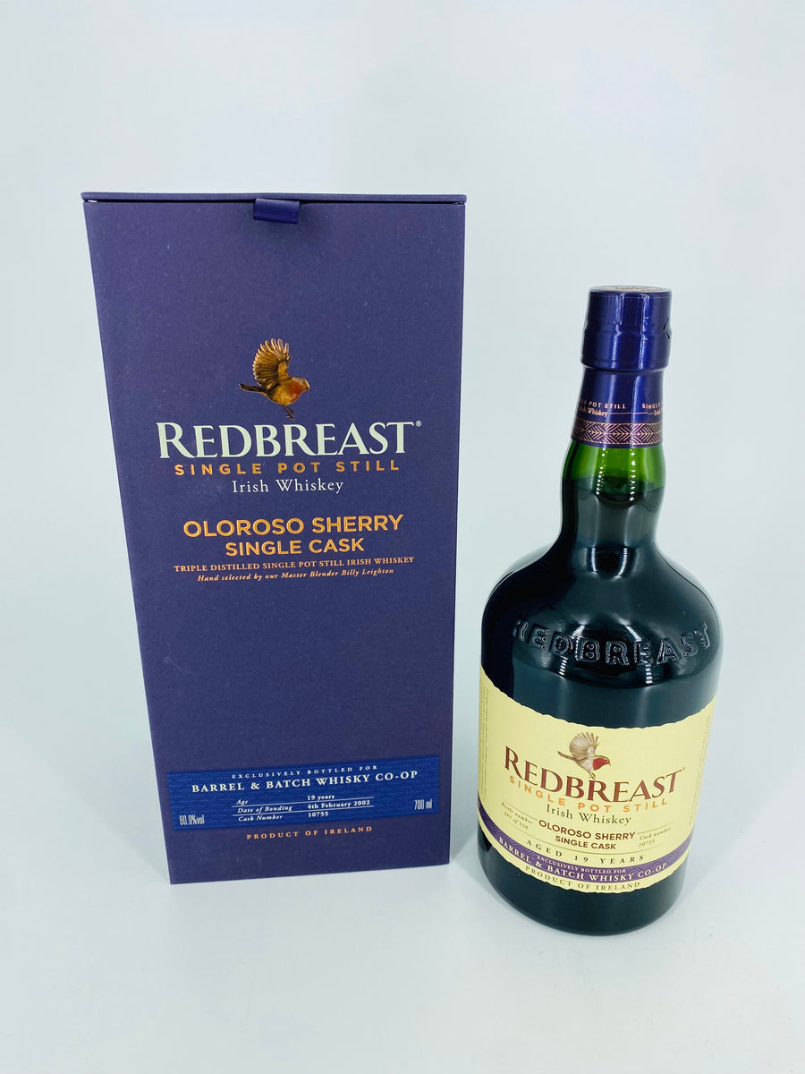 Redbreast Oloroso Sherry Single Cask - Barrel & Batch (700ml) – Whisky ...