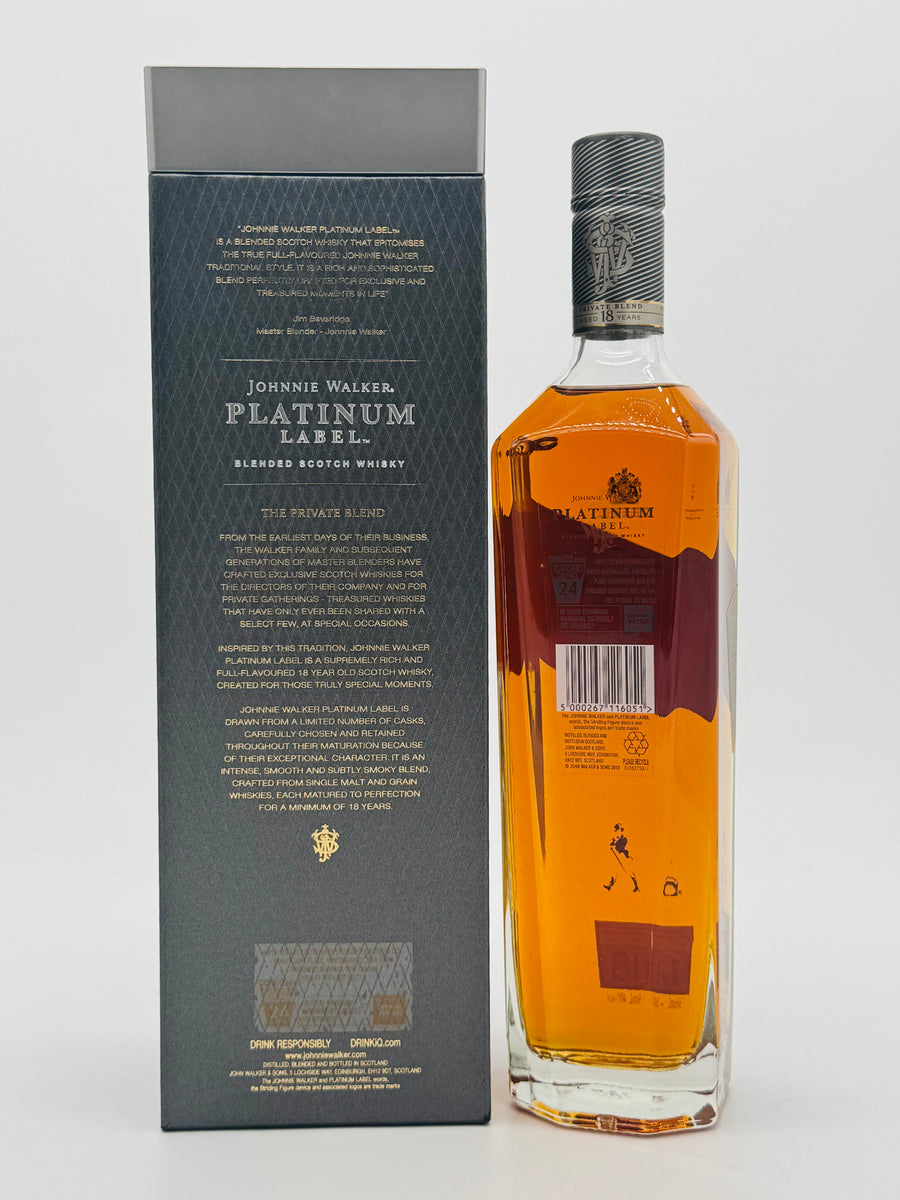Johnnie Walker Platinum Label 18 Year Old (750ml) – Whisky Trade