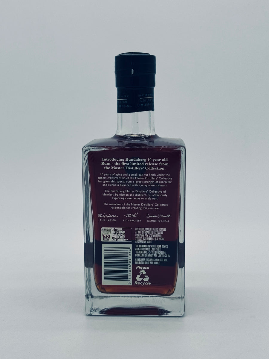 Bundaberg Rum 10YO Master Distiller's Collection (700ml) – Whisky Trade