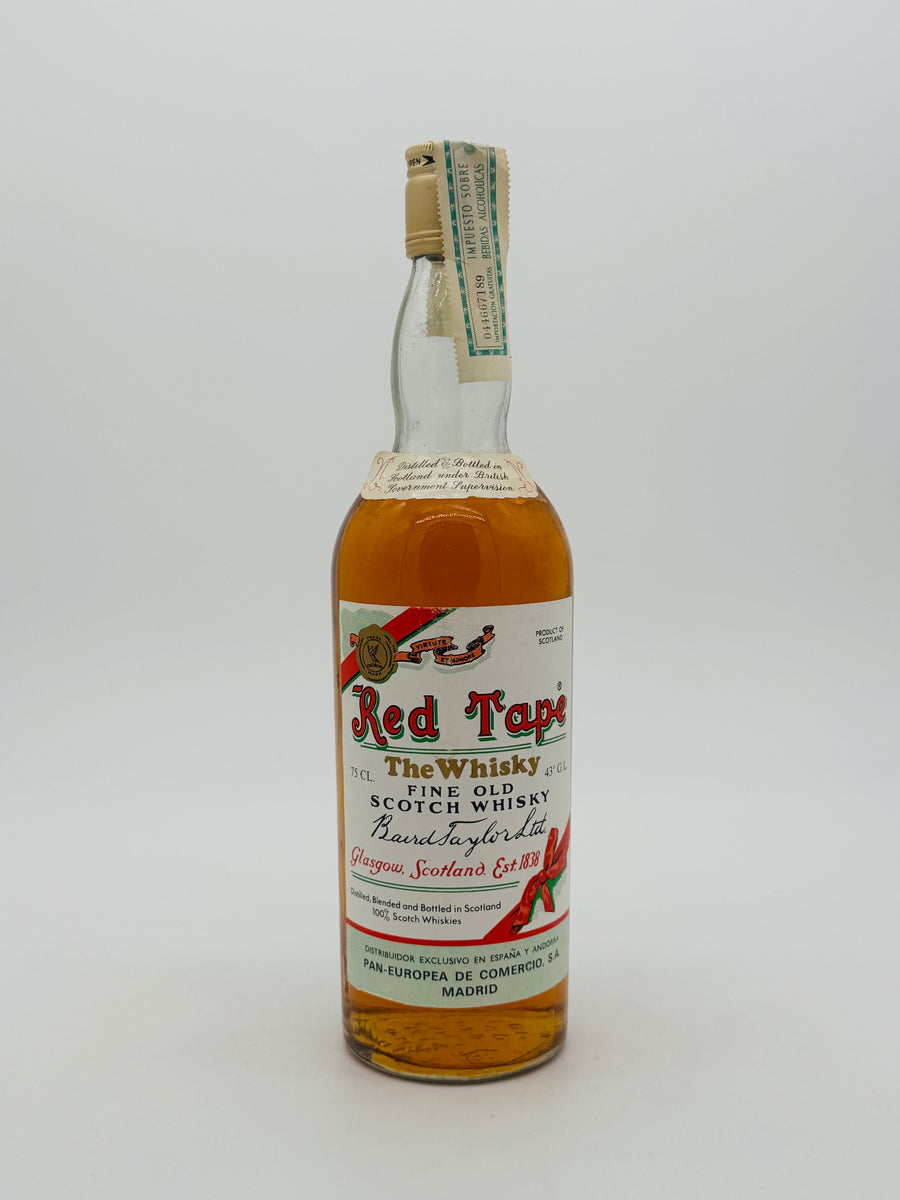 Red Tape Scotch Whisky 1970s (750ml) – Whisky Trade