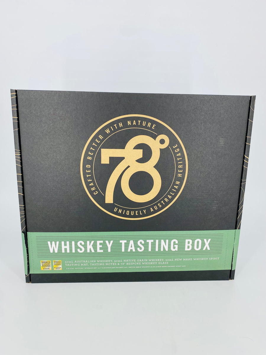 78 Degrees Whiskey Tasting Box (3 x 50ml) – Whisky Trade