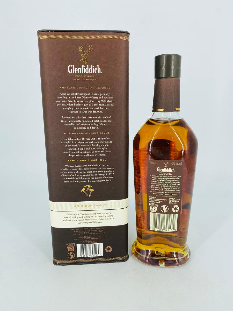 Glenfiddich 18YO Small Batch Reserve (700ml) – Whisky Trade