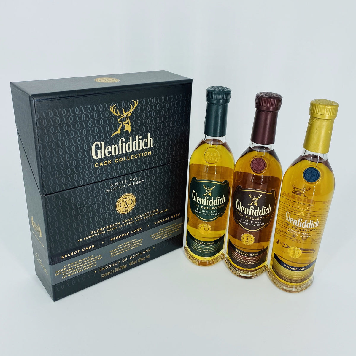 Glenfiddich Cask Collection (3 x 200ml) – Whisky Trade