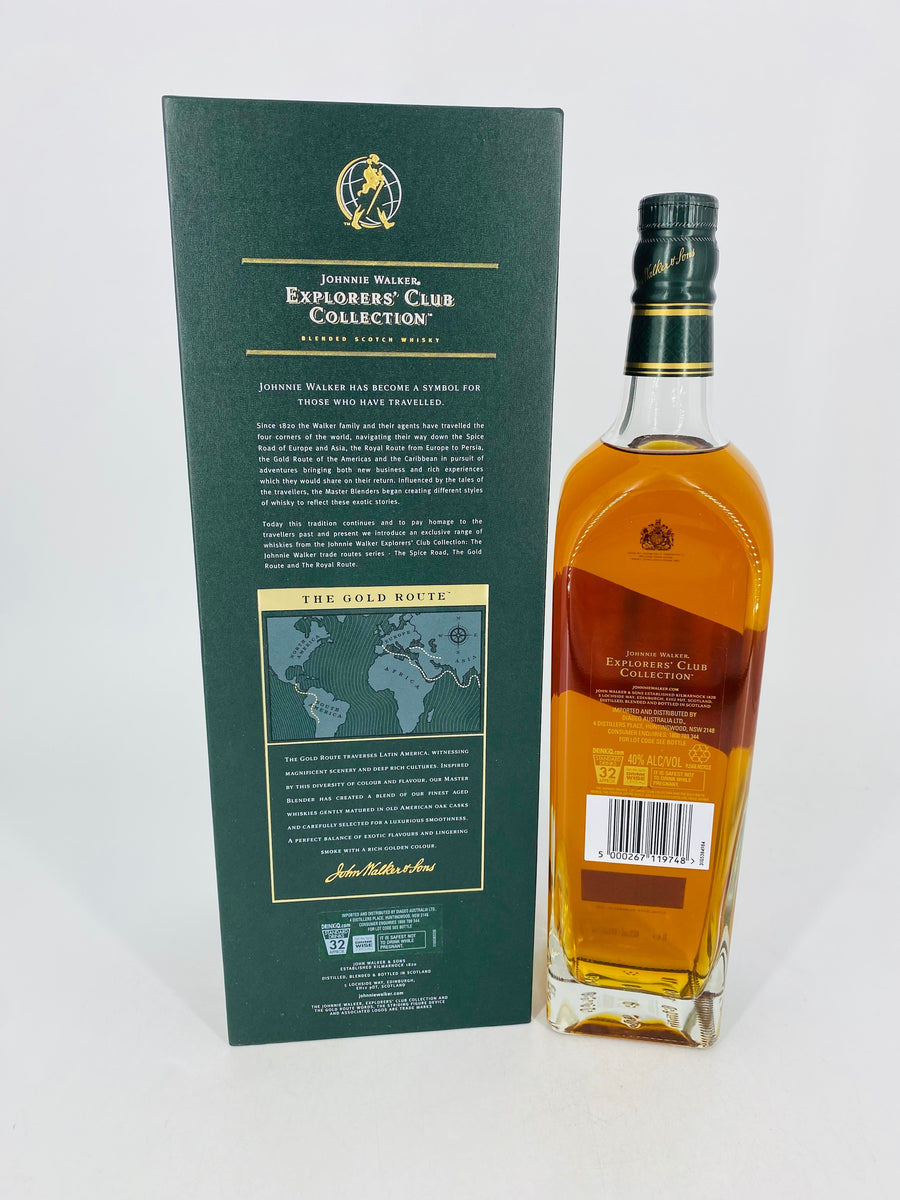 Johnnie Walker Explorers' Club Collection The Gold Route (1L) – Whisky ...