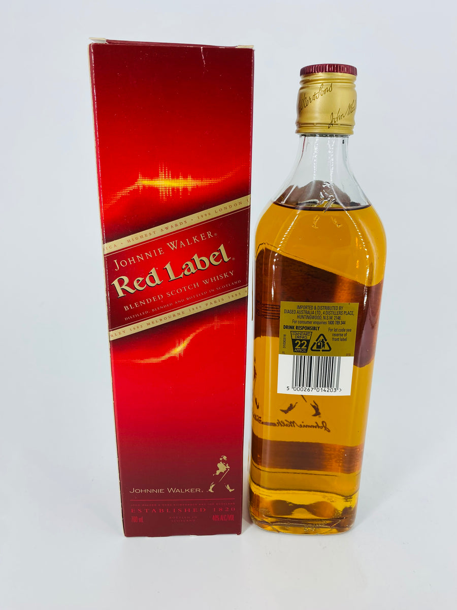 Johnnie Walker Red Label - Older Bottling (700ml) – Whisky Trade