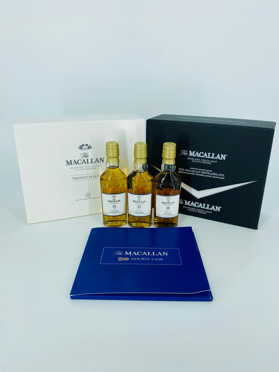 Macallan Double Cask Miniatures (3 x 50ml) – Whisky Trade