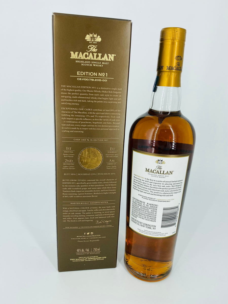 Macallan Edition No. 1 (750ml) – Whisky Trade