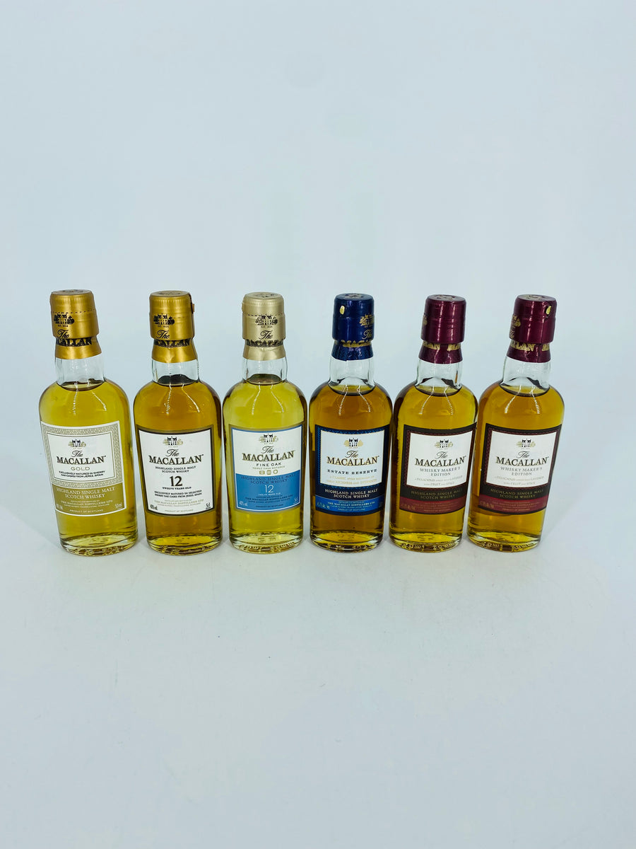 Macallan Miniature Gift Set (6 x 50ml) – Whisky Trade