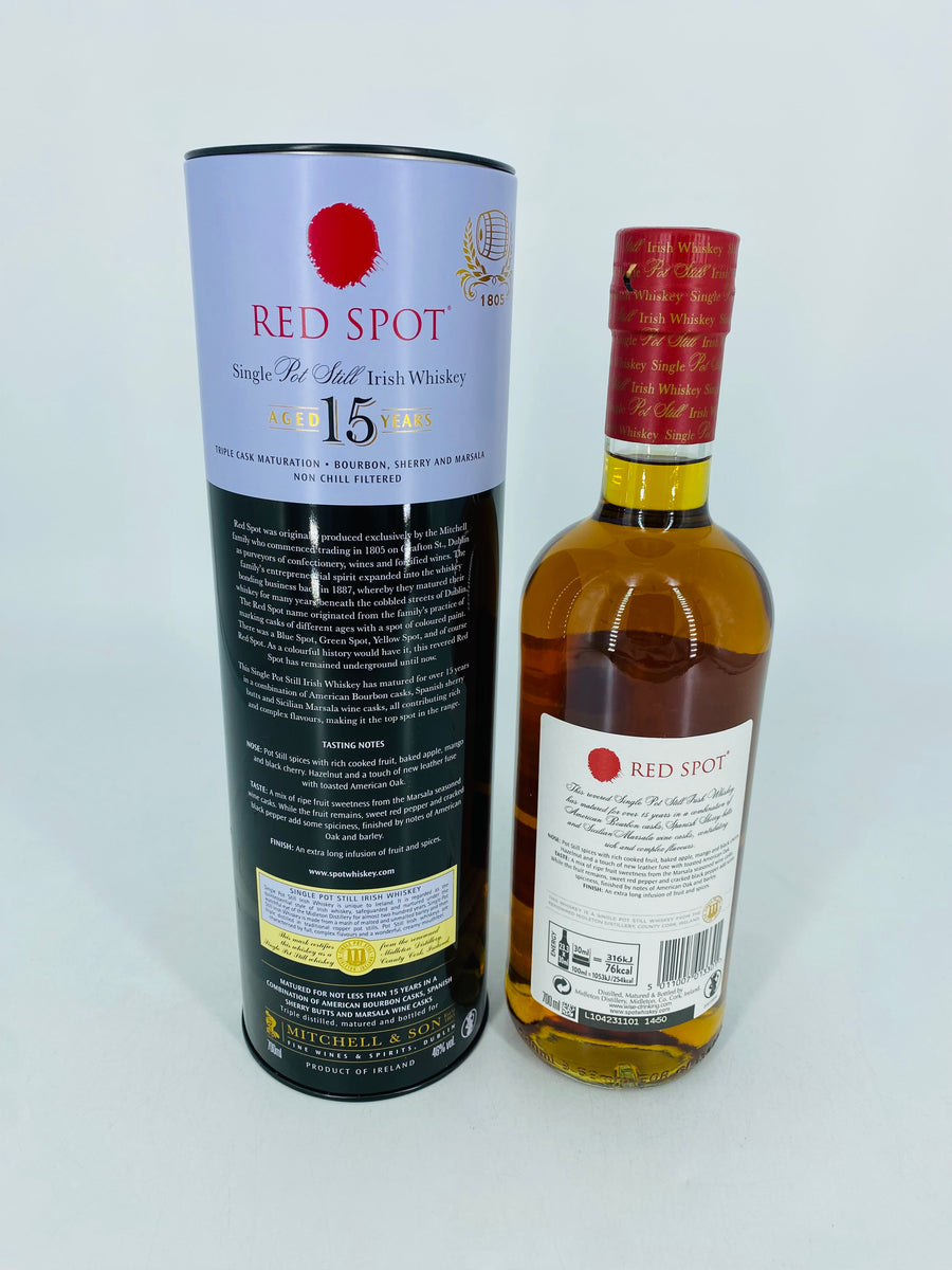 Red Spot 15YO Pot Still (700ml) – Whisky Trade