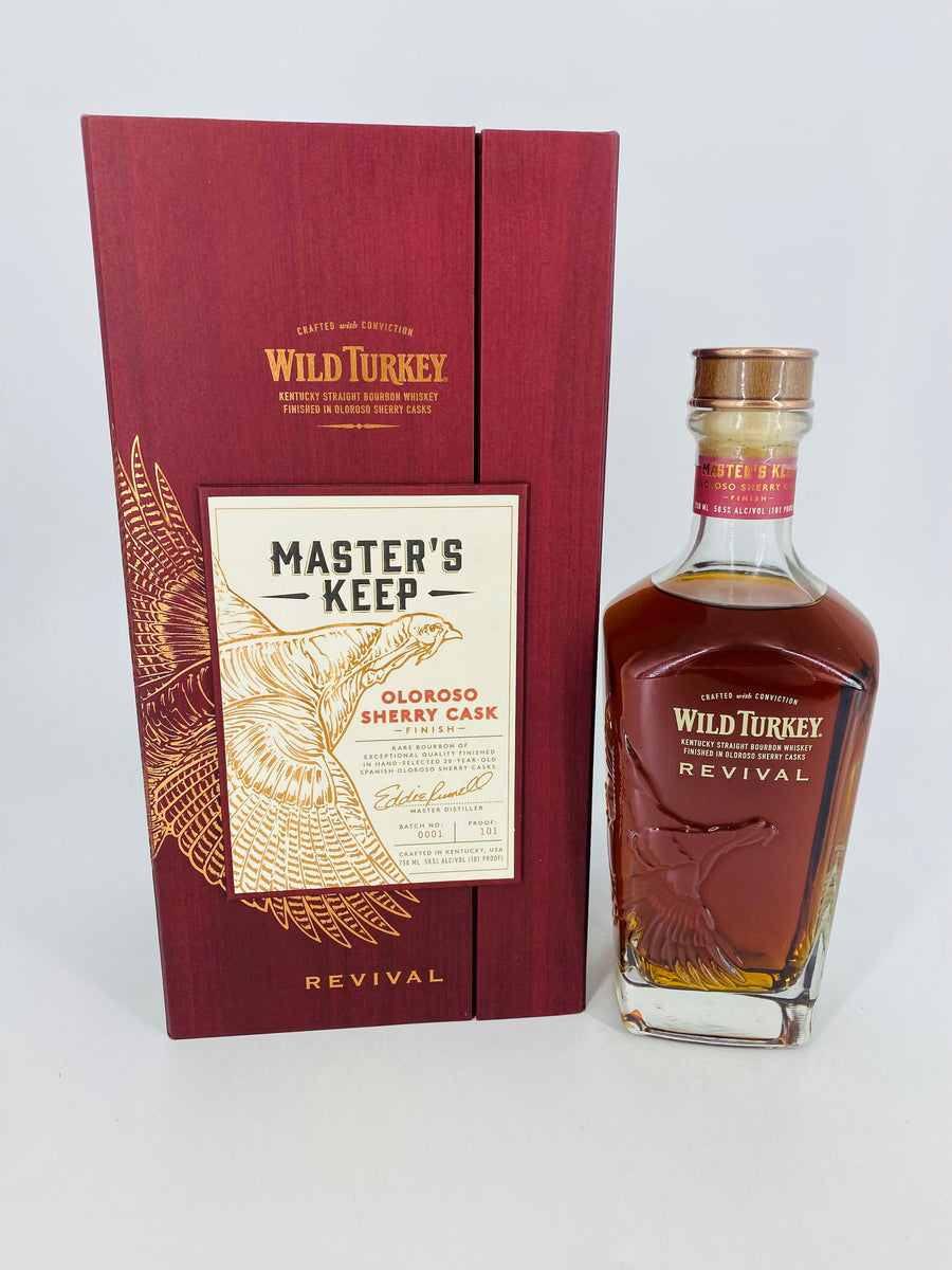Wild Turkey Master's Keep Revival Oloroso Sherry Cask (750ml) – Whisky ...